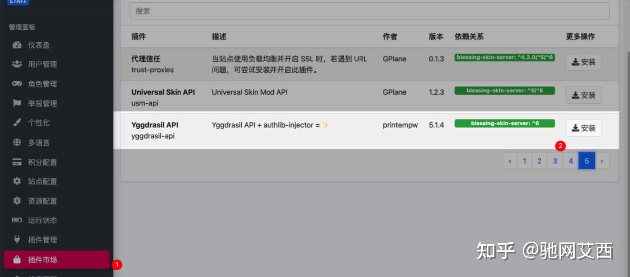 Minecraft个人服务器搭建自己的皮肤站并实现外置登录更换自定义皮肤组件 - 知乎