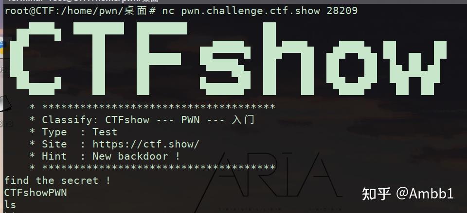 CTF-SHOW-PWN入门-pwn3和pwn4 - 知乎