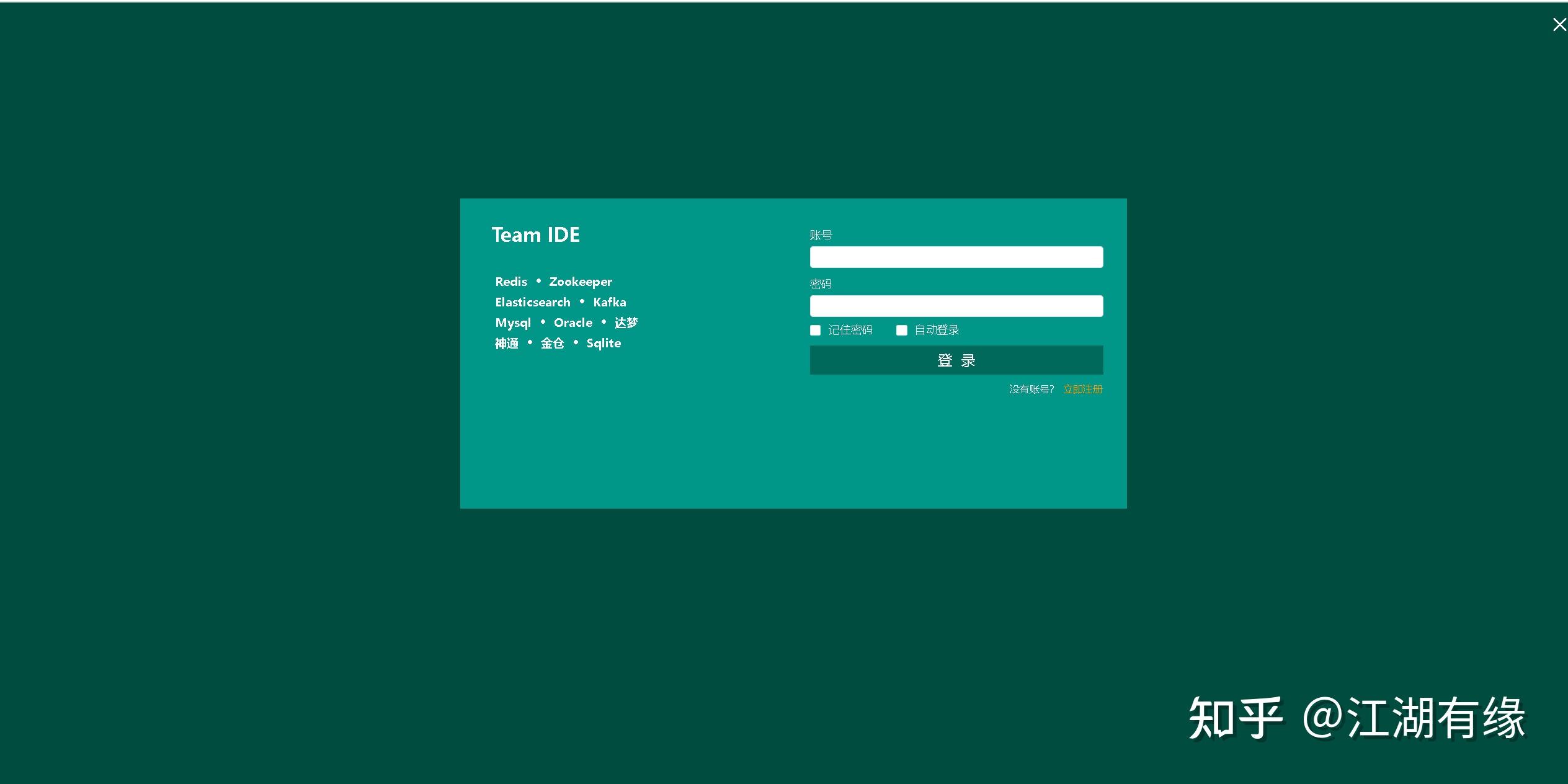 【Docker项目实战】使用Docker部署IT工具箱Team·IDE - 知乎