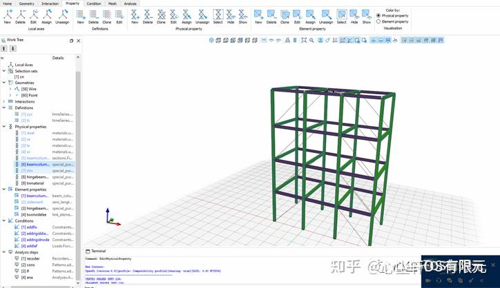 STKO助力OpenSEES系列：自复位支撑框架静力循环pushover分析 - 知乎