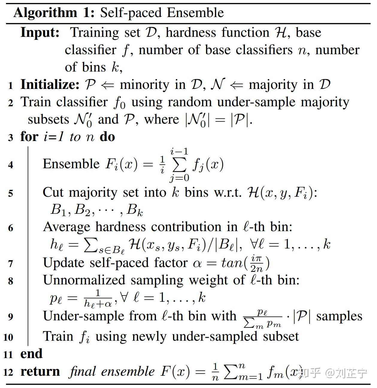 [ICDE 2020] Self-paced Ensemble: 高效、泛用、鲁棒的不平衡学习框架 - 知乎
