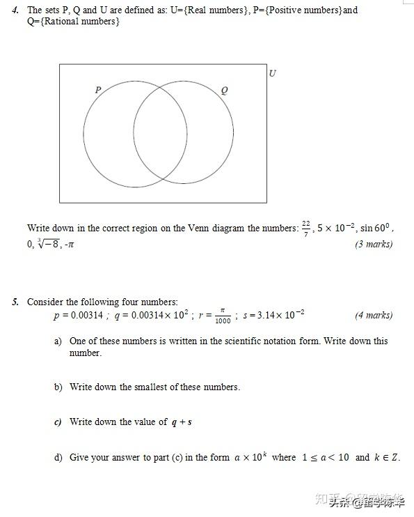 IB DP1 数学AI SL考试样题一览 - 知乎