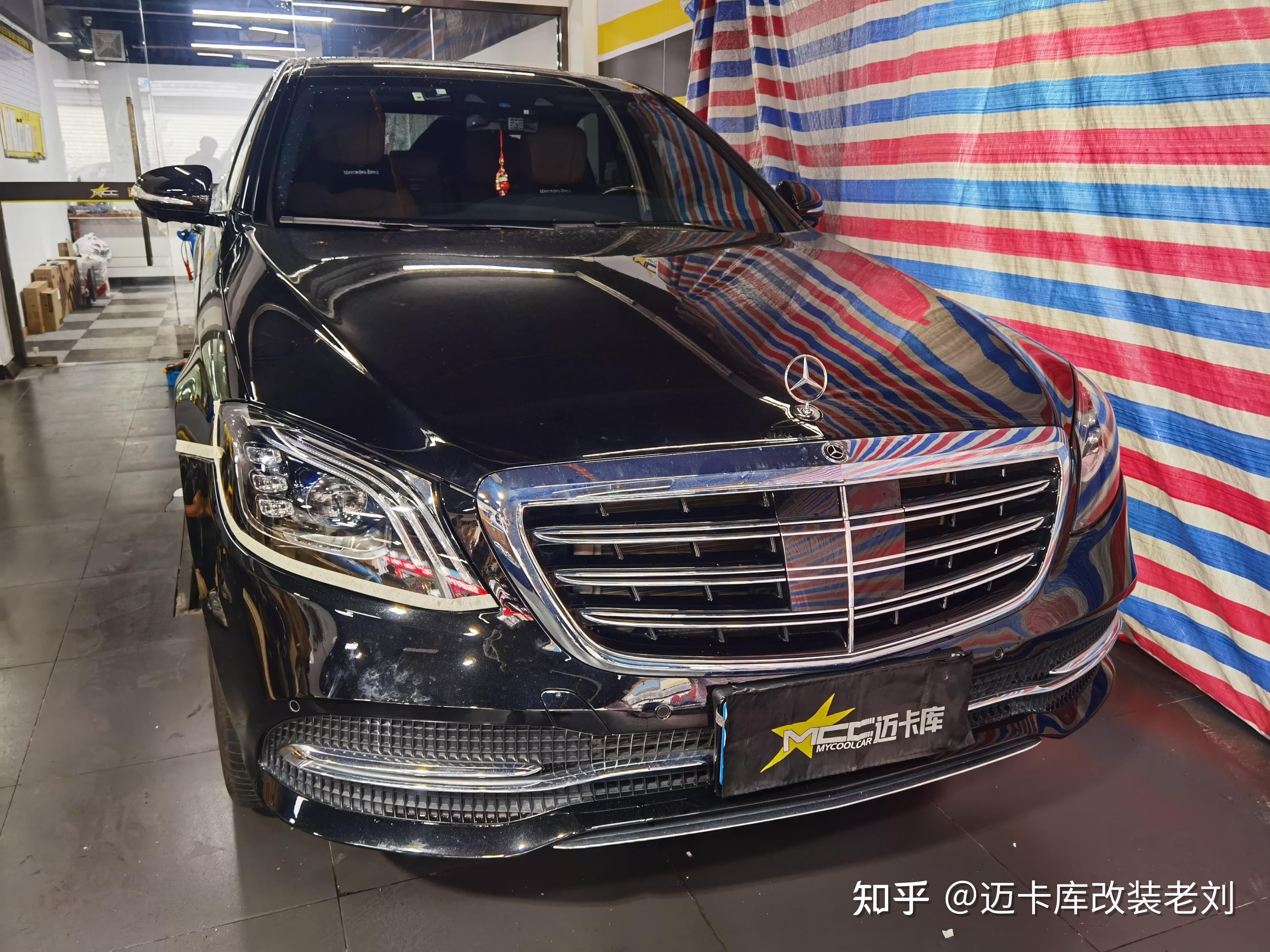 老改新打造高性能外观，20款奔驰S350改AMG S63包围、轮毂、排气等 - 知乎