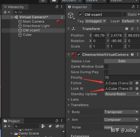 Unity3d Cinemachine篇（一）— Virtual Camera - 知乎