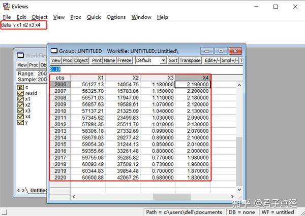 时间序列数据——单位根、协整及共线性检验（Eviews实操） - 知乎