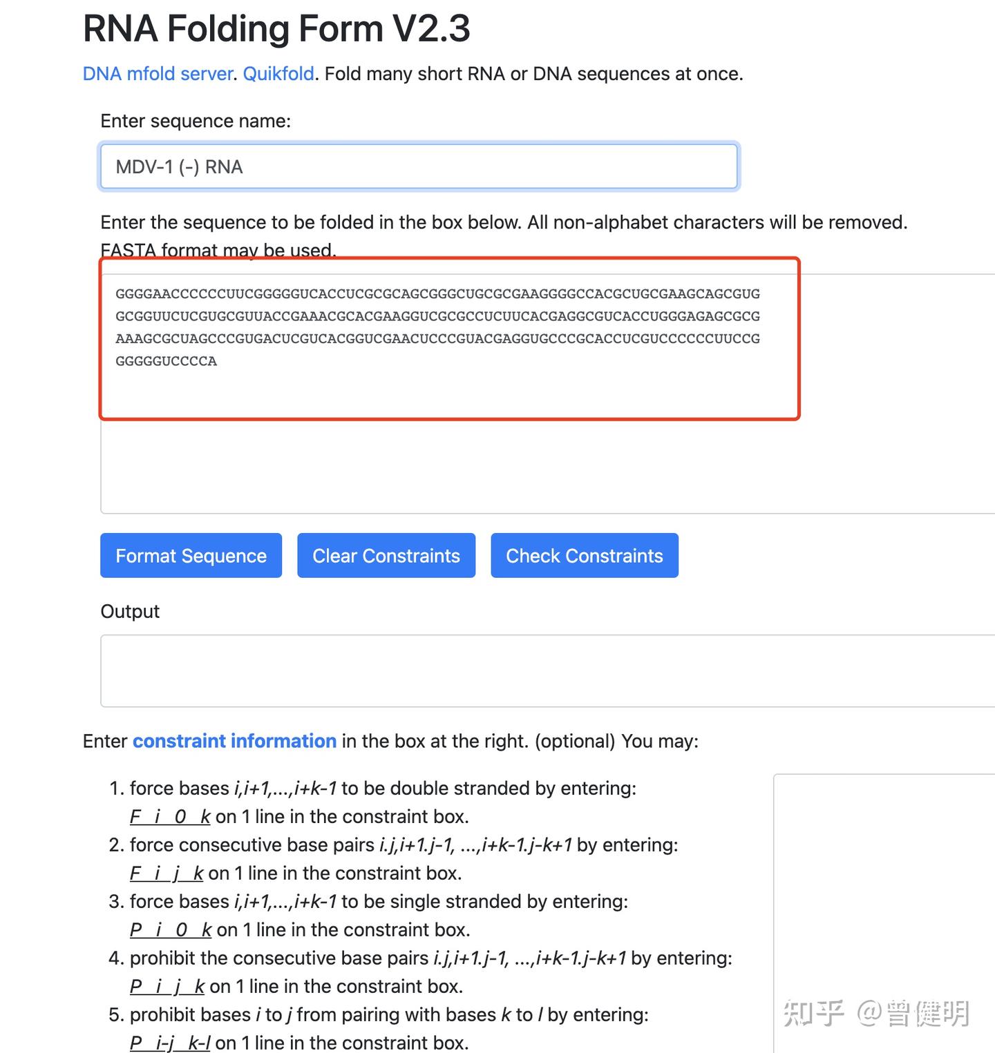 生物信息学之mfold - 知乎
