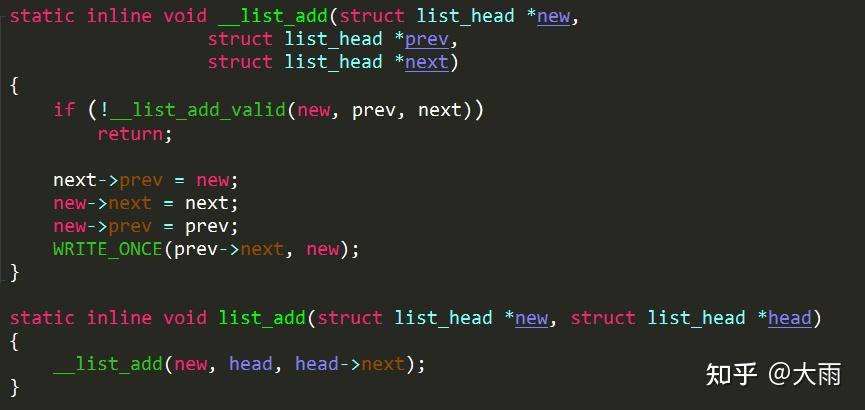 kernel list / list_head（linux kernel 链表） - 知乎