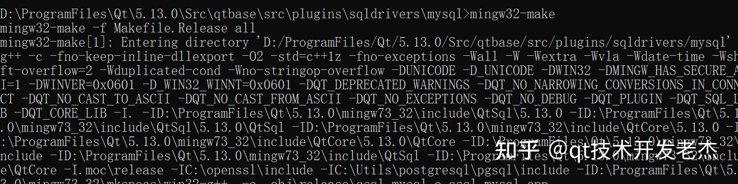 Qt与mysql连接中 Qsqldatabase Qmysql Driver Not Loaded”的问题 知乎