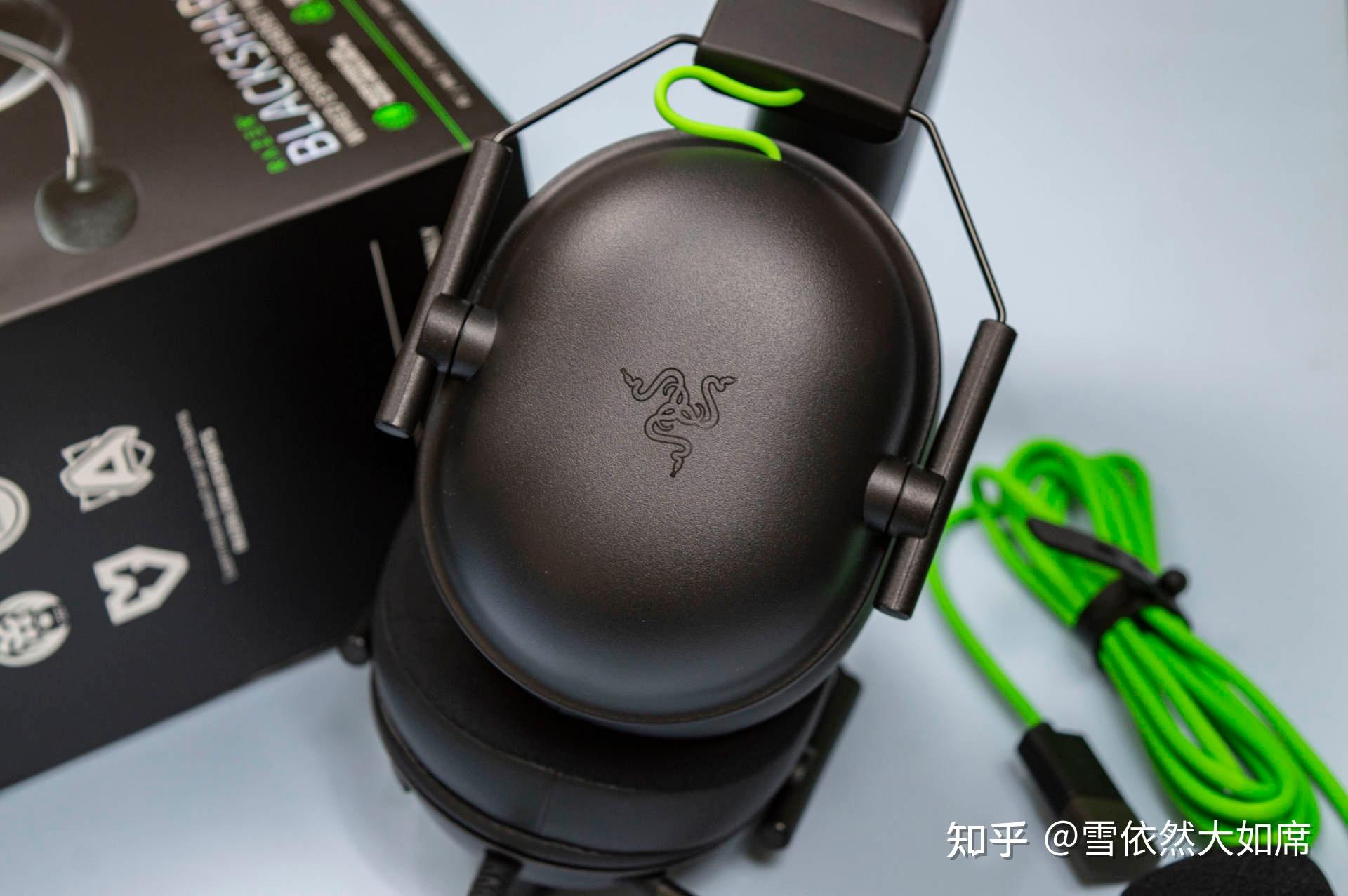 雷蛇旋风黑鲨V2 X-USB电竞游戏耳机开箱 - 知乎