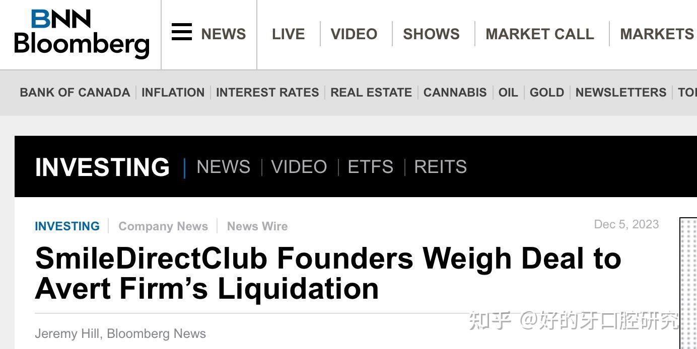 Smile Direct Club正寻求谈判方案以避免清算 - 知乎