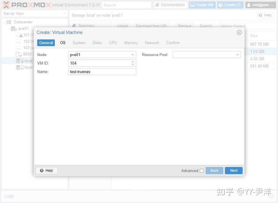 Proxmox VE（PVE）安装TrueNAS - 知乎
