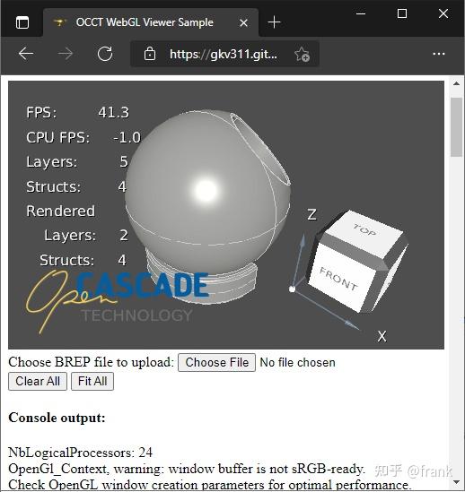【Opencascade】OCCT wasm系列（一） —— 在浏览器运行Draw - 知乎