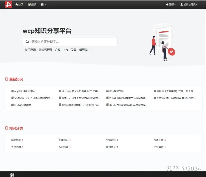 WCP知识管理系统-免费版v5.0.4使用说明书 - 知乎