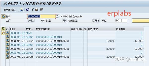 SAP MTO 2案例教程PP物料需求计划前台操作 - 知乎