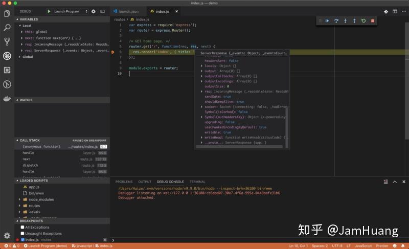 VSCode 调试 Node.js 指南 - 知乎