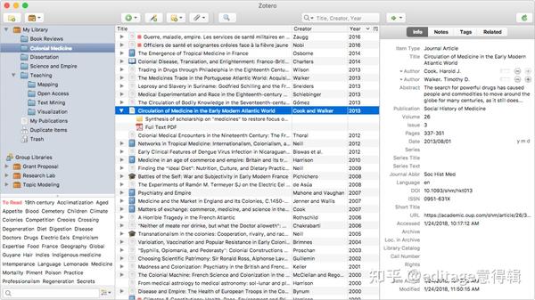 Endnote VS Zotero，文献管理软件到底哪家强？ - 知乎