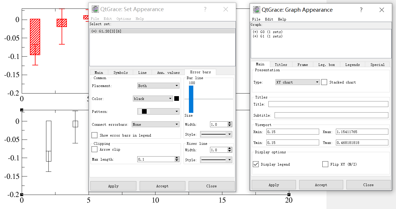 如何用Xmgrace (Qtgrace) 画柱状图 - 知乎