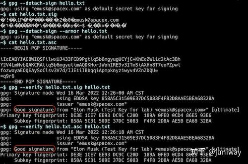 使用 GPG Key 来构建签名、加密及认证体系 - 知乎