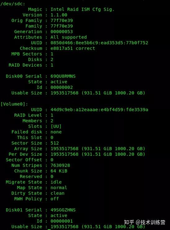 ThinkServer TS250配置Raid1后，在CentOS7.6操作系统进行分区 - 知乎