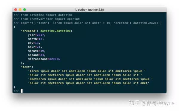 让Python输出更漂亮：PrettyPrinter - 知乎