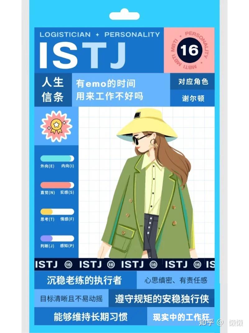 ISTJ适合什么工作 - 知乎