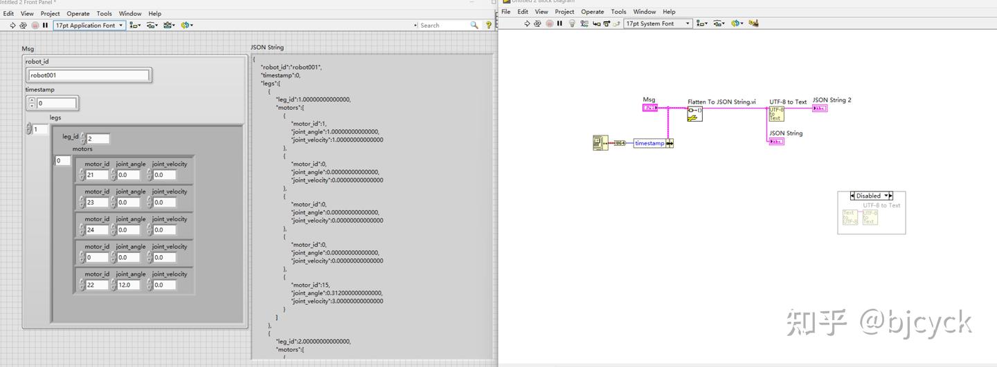LabVIEW 中 “Flatten To Json String” VI 应用及优势 - 知乎