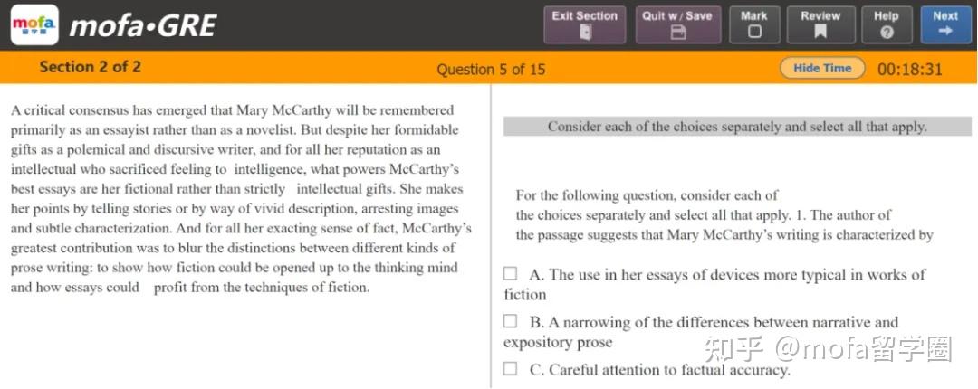 新版GRE考什么，GRE考试题型分布，GRE报名流程，GRE备考资料，GRE学习计划，GRE小白必看超全备考攻略！-mofa留学圈GMAT与GRE - 知乎