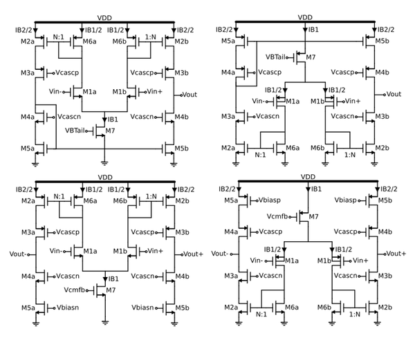 Differential Input Amplifier Topology（差分输入放大器结构一览） - 知乎