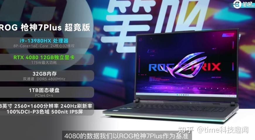 圈粉数码博主的RTX40系游戏本，ROG枪神7 Plus超竞版表现很猛 - 知乎