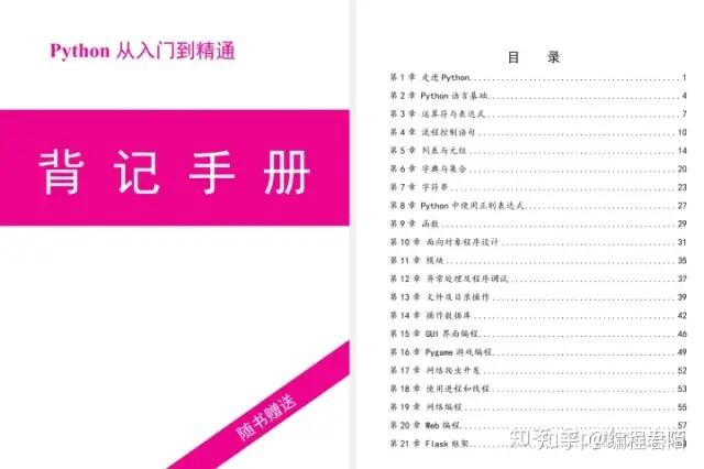 史上最全Python14张思维导图+字节跳动出品《Python背记手册》，高清PDF限时开放！ - 知乎