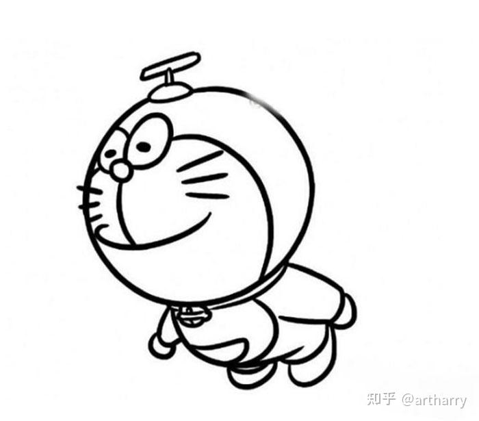 哆啦a梦怎么画？五步教你学会简笔画 - 知乎