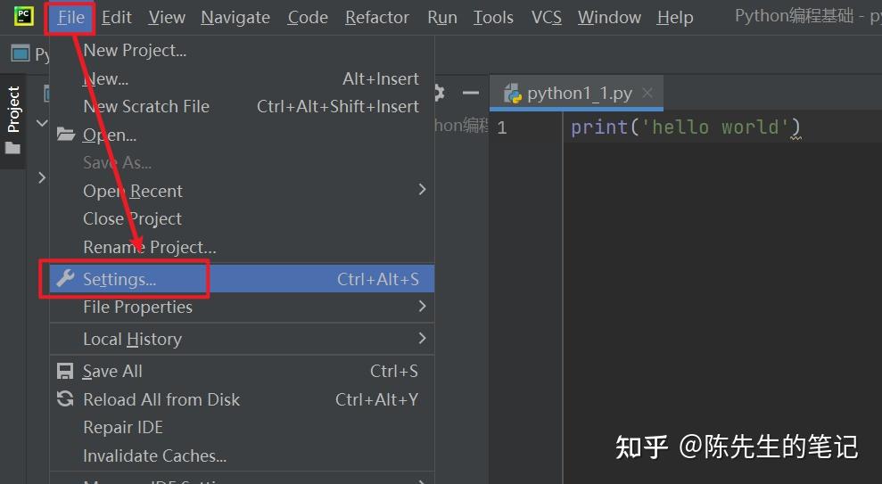 02_Pycharm常用的个性化配置 - 知乎
