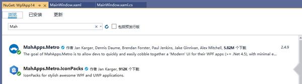 C# WPF 中使用 MahApps.Metro.IconPacks 提供的图标 - 知乎