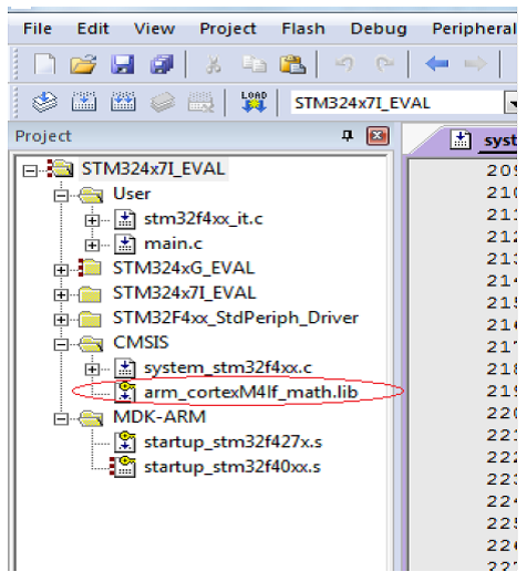 Keil 中使用 STM32F4xx 硬件浮点单元 - 知乎