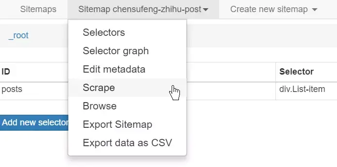 Web Scraper官方文档中文版（第1部分） - 知乎