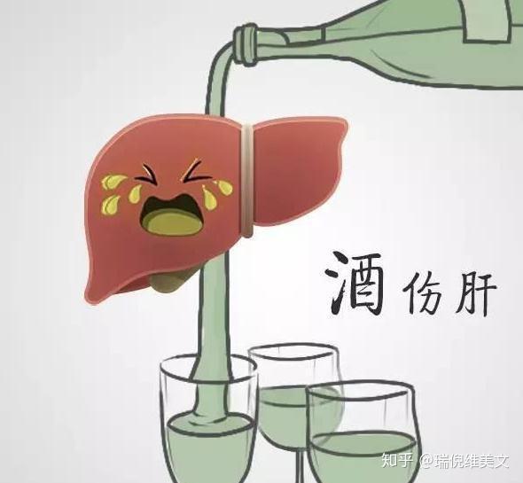 长期大量饮酒会引发酒精肝,适量补硒可以有效的解酒护肝 知乎
