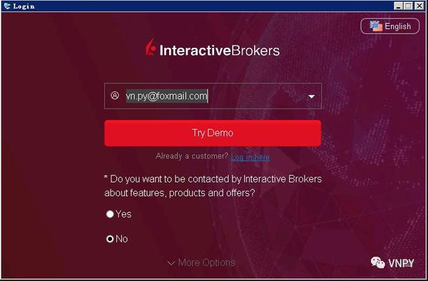 vn.py快速入门4 - 海外市场IB - 知乎