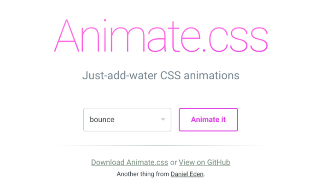 10个值得前端收藏的CSS3动效库（工具） - 知乎