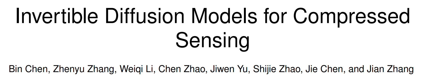 顶刊TPAMI 2025 | 北大、KAUST、字节联合提出“可逆扩散模型”赋能图像重建，代码已开源！ - 知乎