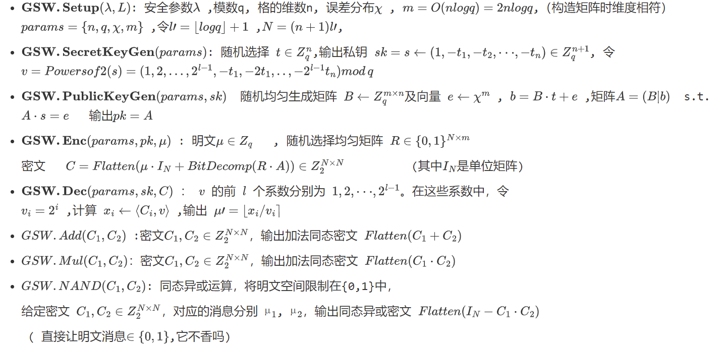 全同态BGV&GSW&CKKS - 知乎