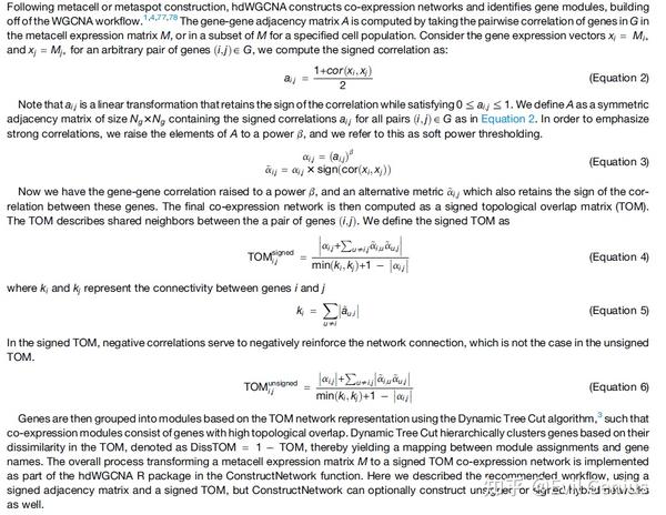 针对高维数据（10X单细胞空间）的共表达网络分析（hdWGCNA） - 知乎