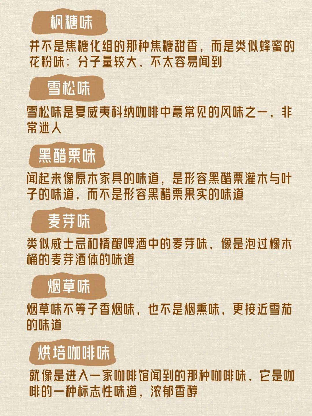 一张图看懂咖啡36味 - 知乎