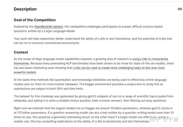 kaggle竞赛LLM Science Exam比赛 首战 银牌和铜牌 - 知乎
