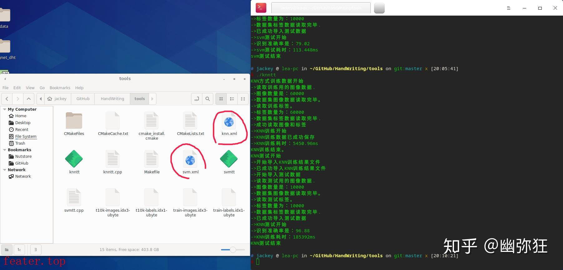 Qt+OpenCV+SVM+KNN的MNIST手写字符识别 - 知乎