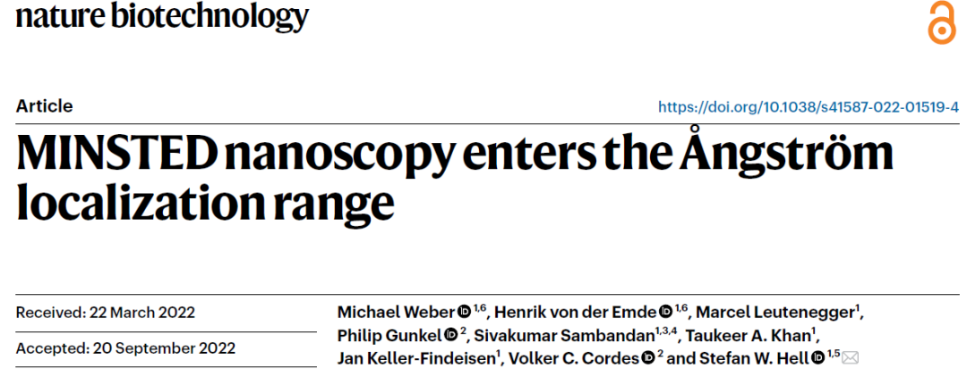 Nat Biotech | 埃米级定位揭示细胞更多细节 - 知乎