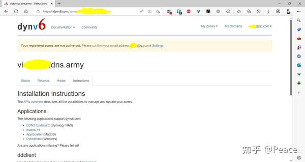 dynv6的注册使用 DDNS(动态域名服务) - 知乎