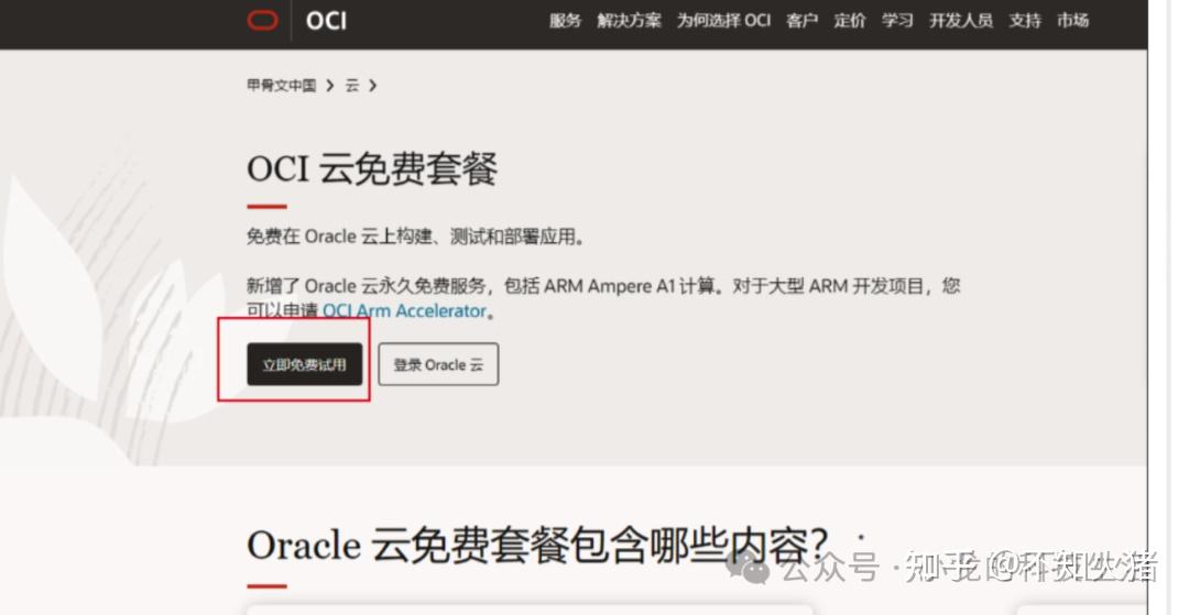 oracle甲骨文云服务器申请注册详细教程 - 知乎