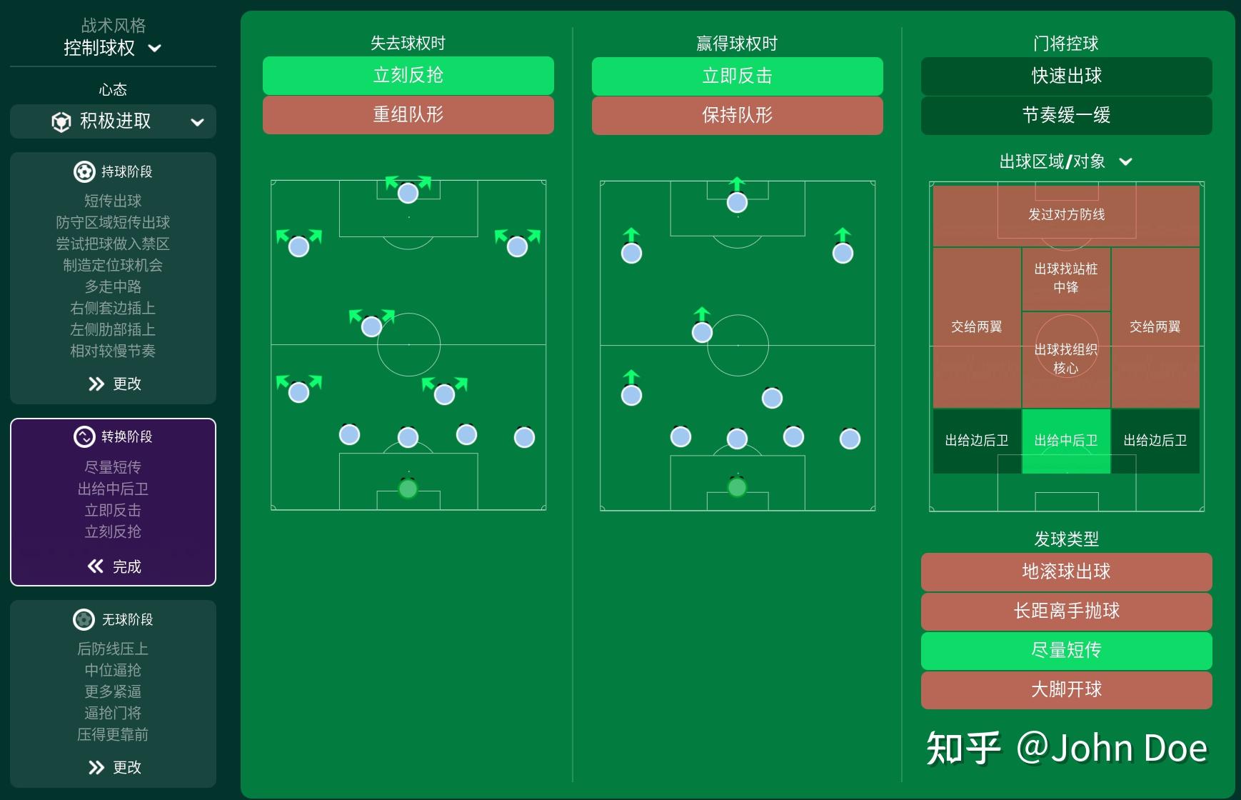 FM2024战术复刻——像曼城一样踢传控 - 知乎