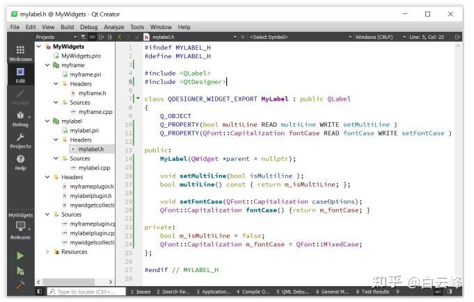 使用Qt6 和现代 c++ 进行跨平台开发 6:使用Qt Widgets进行GUI设计 - 知乎