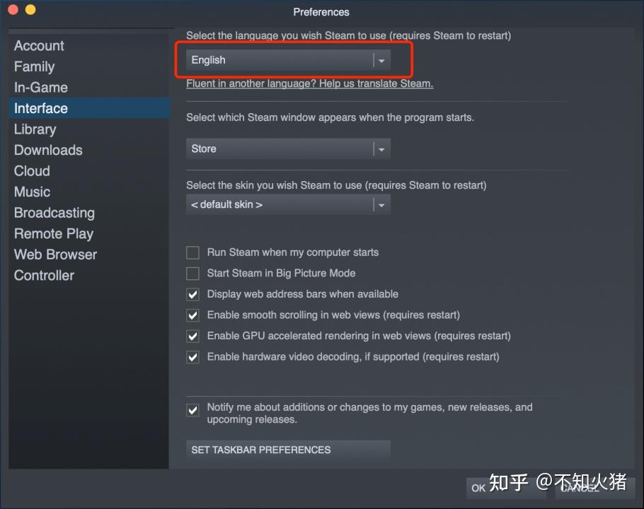 最新如何把Mac版 Steam游戏平台改成中文 - 知乎